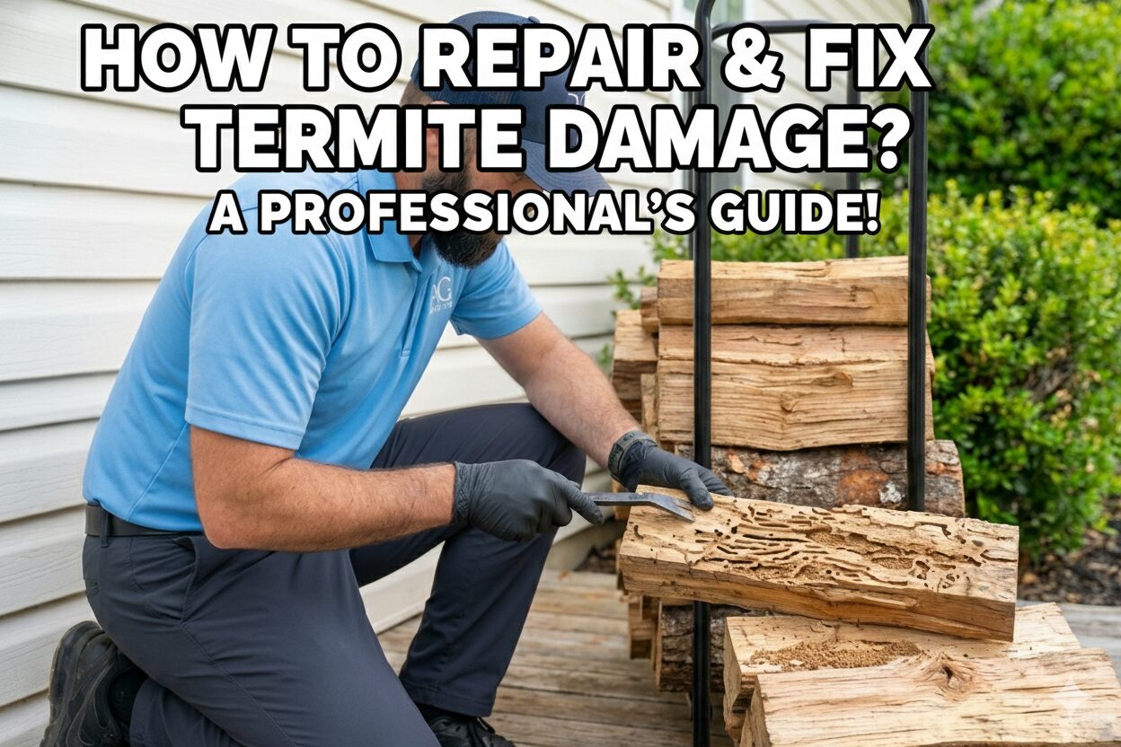 How to Repair & Fix Termite Damage? | Agile Pest Control